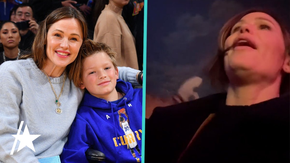 Jennifer Garner freaks out over haunted house in rare video with son ...