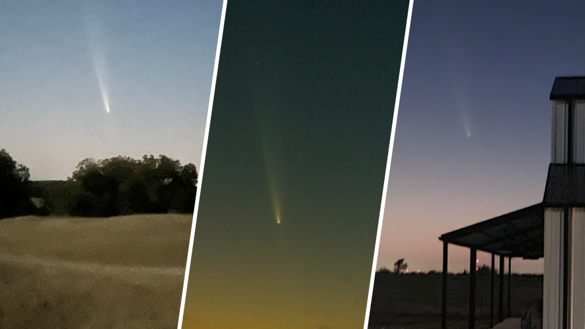 PHOTOS: Rare comet in skies over North Texas – NBC Los Angeles