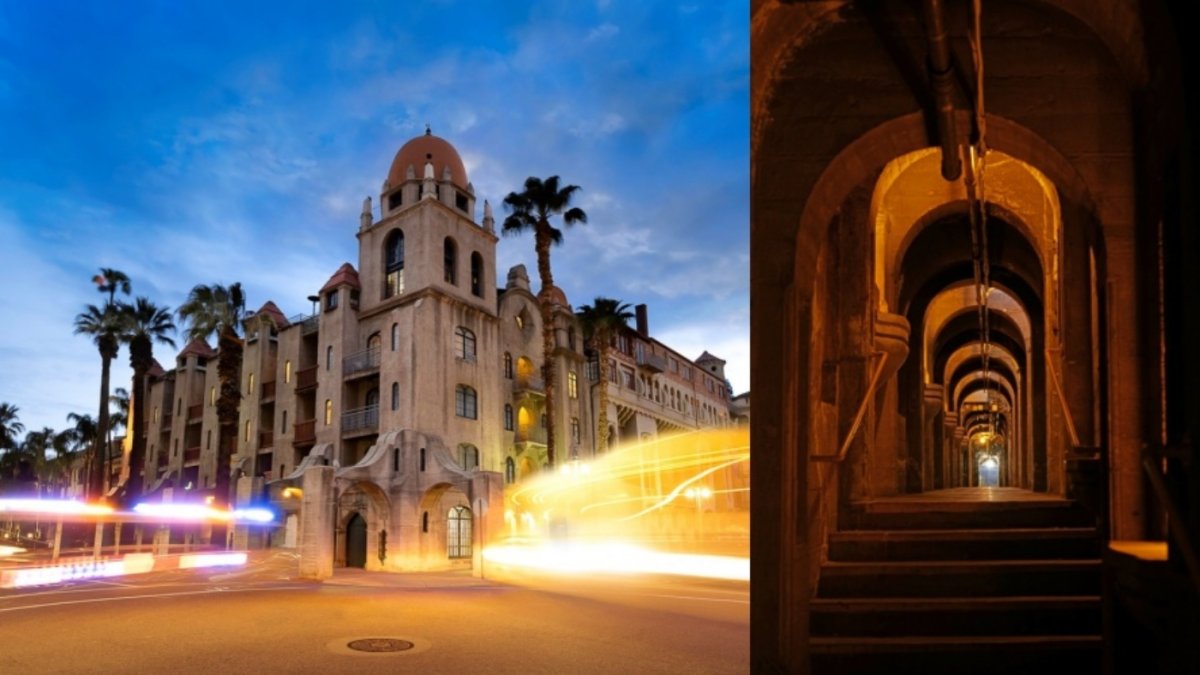 Go beneath the Mission Inn and explore a shadowy subterranean world ...