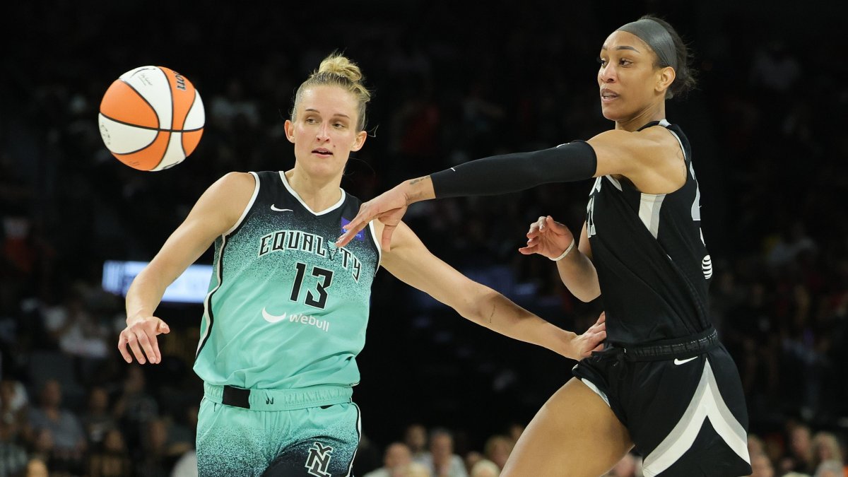 Aces avoid elimination with win over Liberty – NBC Los Angeles