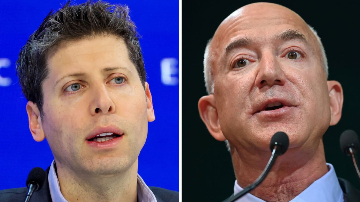 Jeff Bezos, Sam Altman, Tim Cook and other tech leaders congratulate ...
