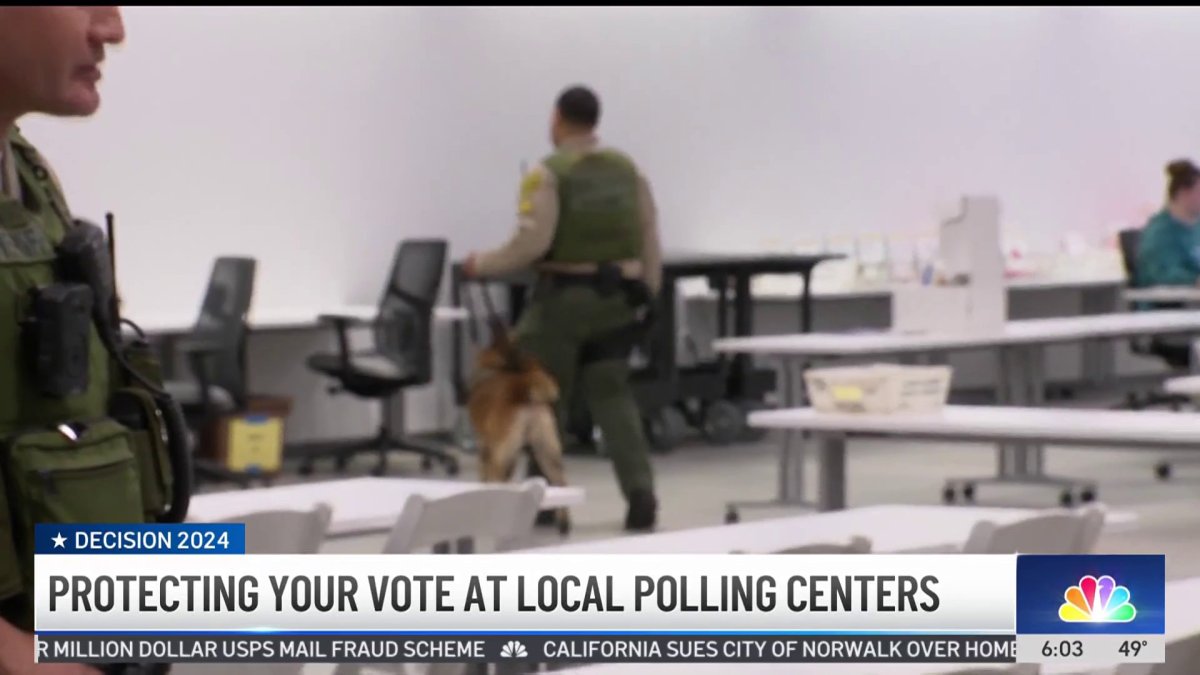 Protecting your vote at local polling centers – NBC Los Angeles