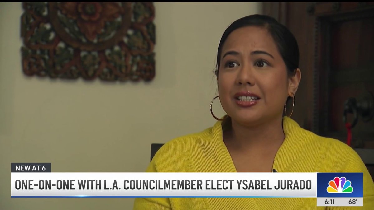 Ysabel Jurado speaks out after winning LA City Council race – NBC Los ...