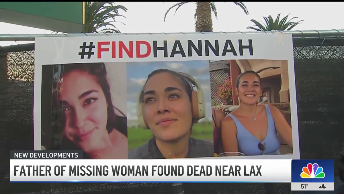 Father of missing Hawaii woman found dead near LAX – NBC Los Angeles