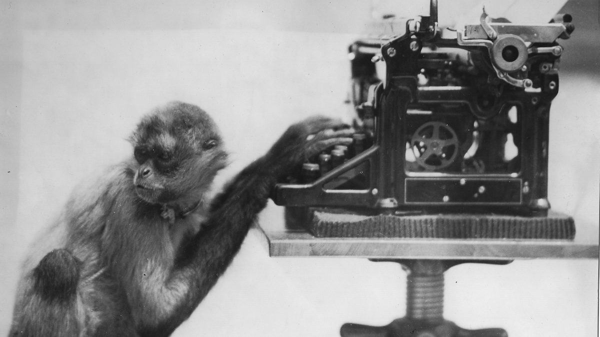 The Infinite Monkey Theorem is misleading in the real world – NBC Los ...