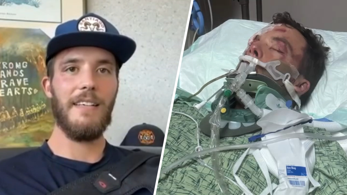OC firefighter injured in rollover crash to return home in time for the ...