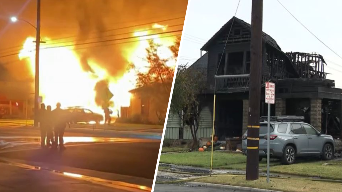 Family escapes Colton house fire out second-floor window – NBC Los Angeles