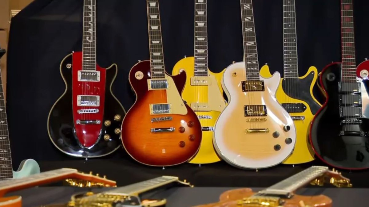 Authorities seize 3,000 counterfeit Gibson electric guitars – NBC Los ...