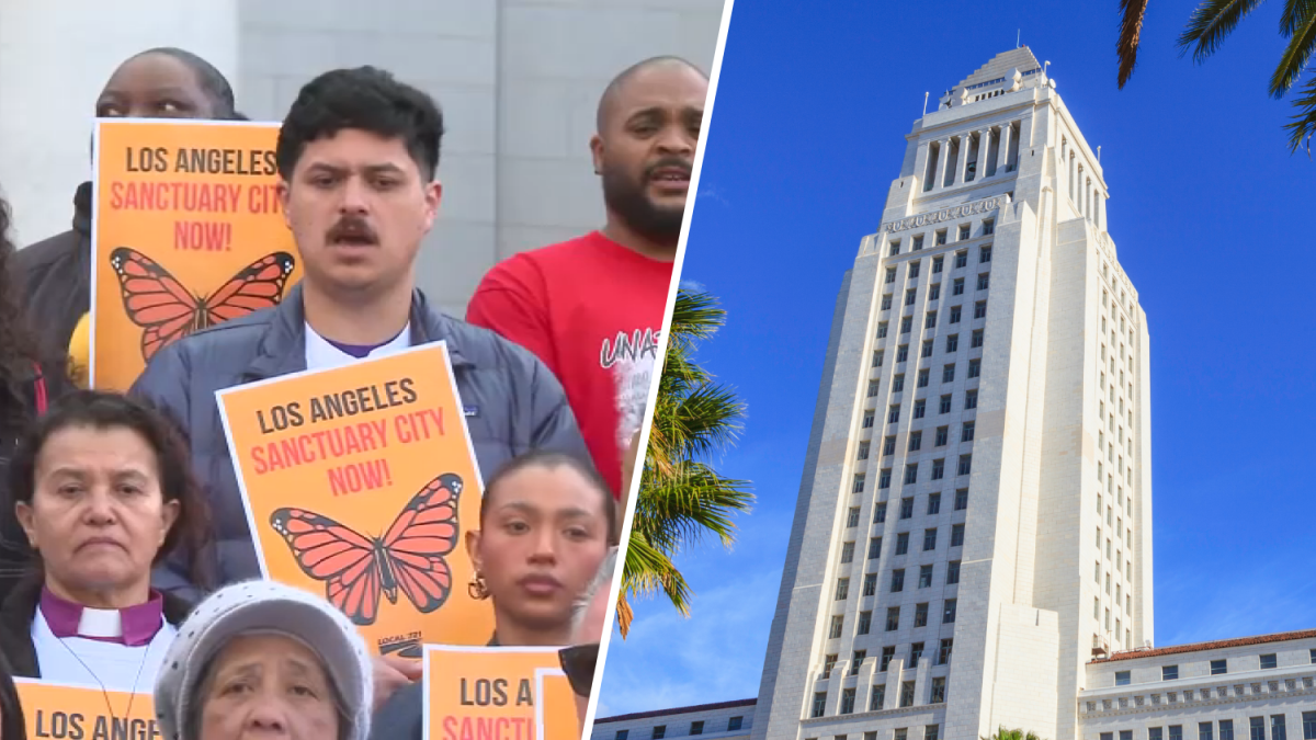 Los Angeles passes sanctuary city ordinance to protect immigrants – NBC ...