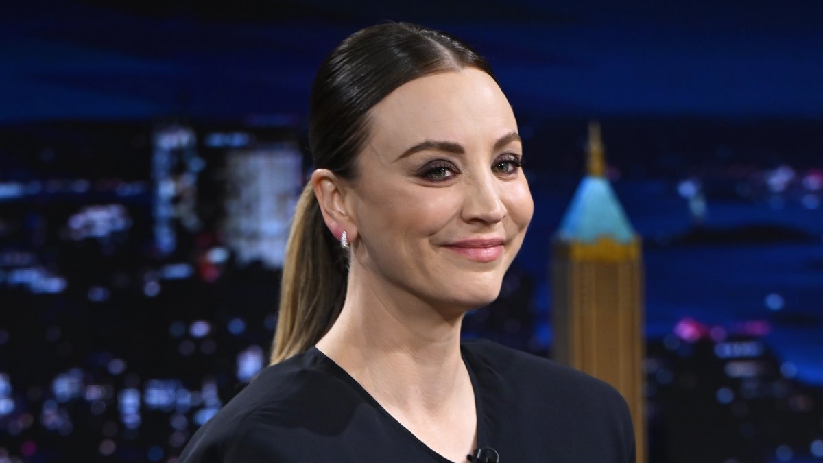 Kaley Cuoco compares her baby to a drunk best friend, talks fantasy ...