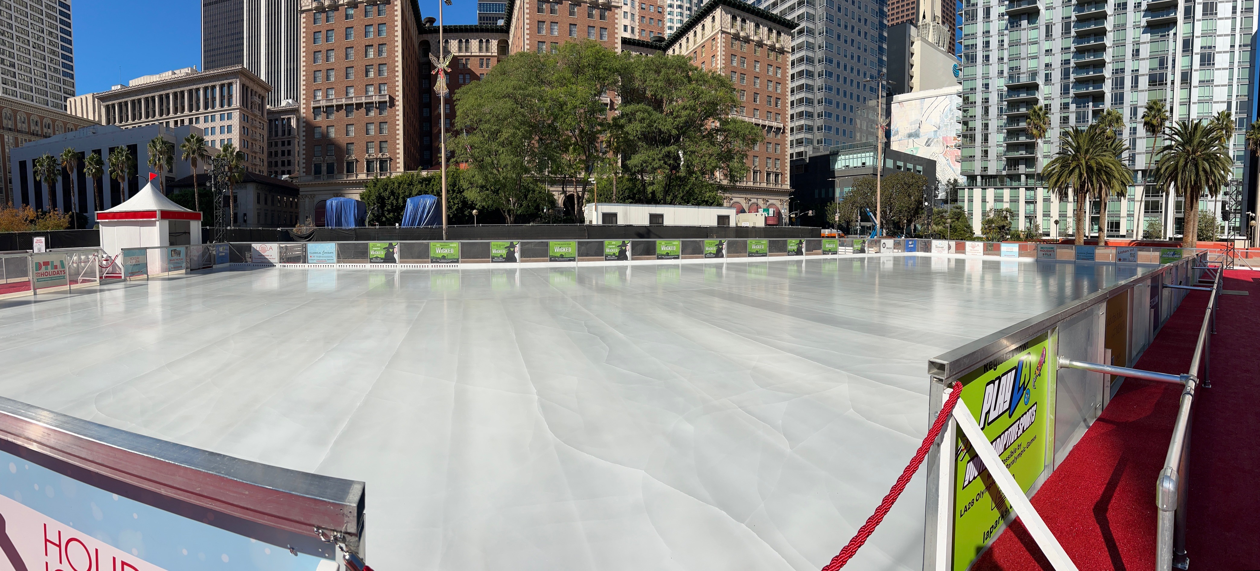 Pershing Square ice rink returns in downtown Los Angeles – NBC Los Angeles