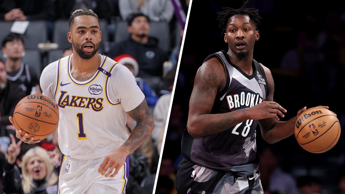 Lakers trade D’Angelo Russell to Nets for Dorian Finney-Smith: Report – NBC Los Angeles