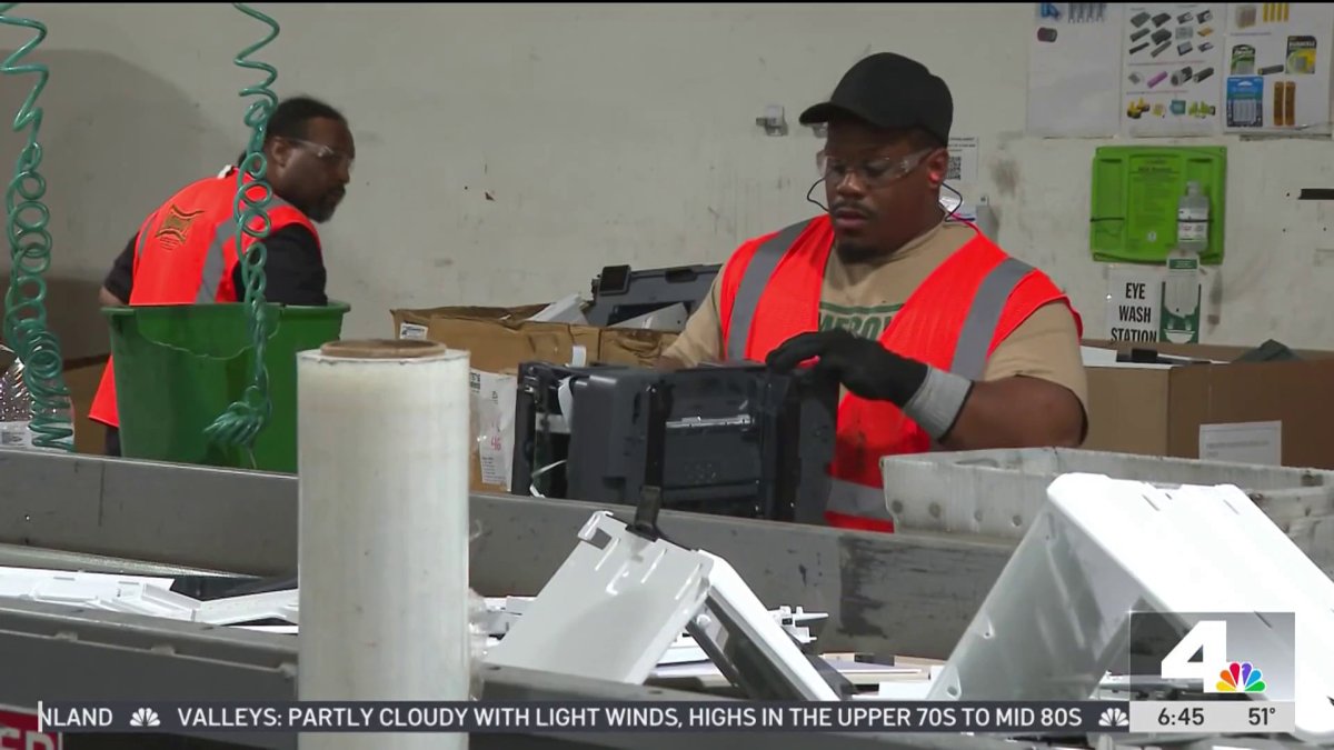 Homeboy Industries: Recycling electronics, restoring lives – NBC Los ...