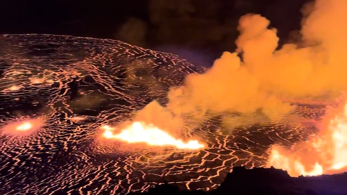 Hawaii’s Kīlauea volcano begins erupting again – NBC Los Angeles