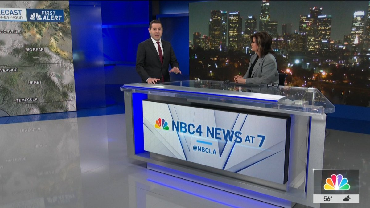 First Alert Forecast: Nice Weekend – NBC Los Angeles
