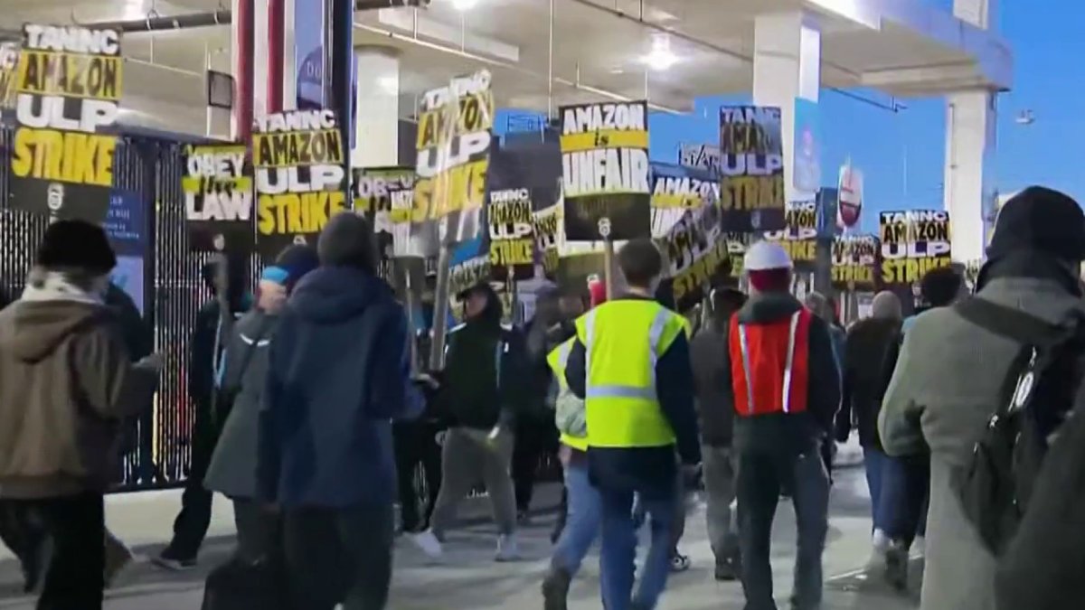Amazon Teamsters continue strike at 4 SoCal warehouses – NBC Los Angeles