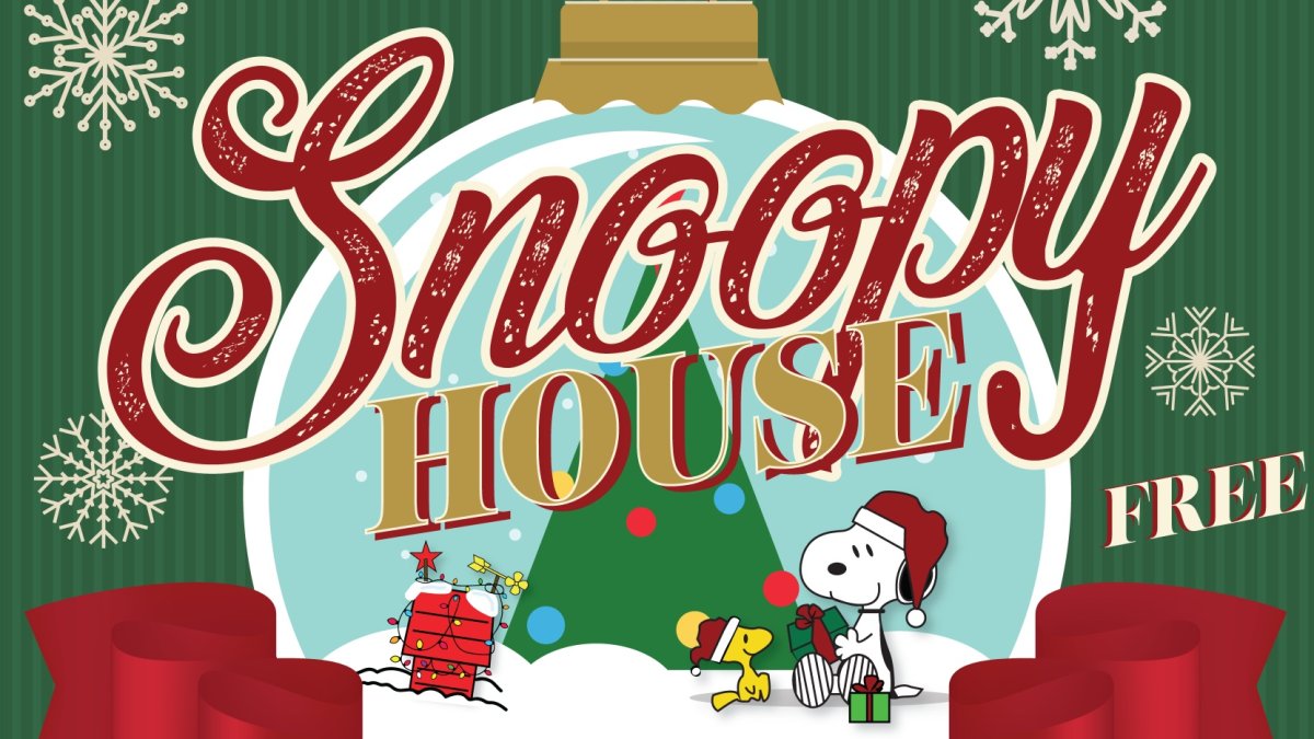 The Snoopy House display returns to Costa Mesa City Hall – NBC Los Angeles