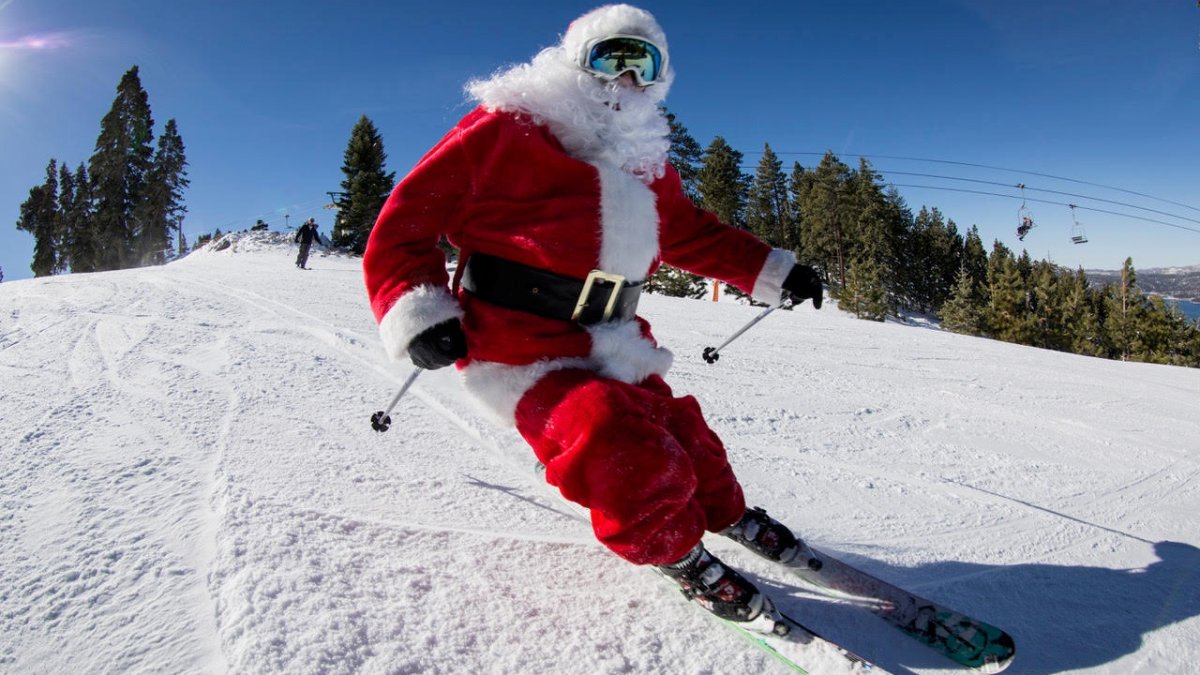 Santa will take a fun snow day in Big Bear – NBC Los Angeles