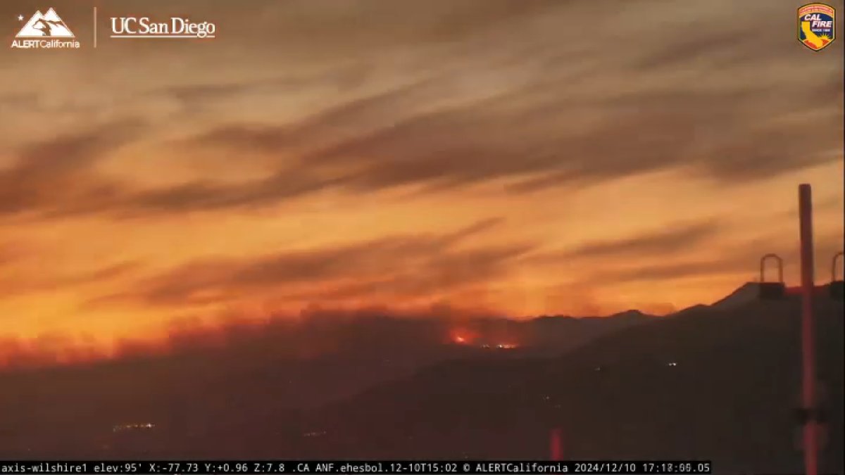 Timelapse video shows Franklin Fire growing in Malibu – NBC Los Angeles
