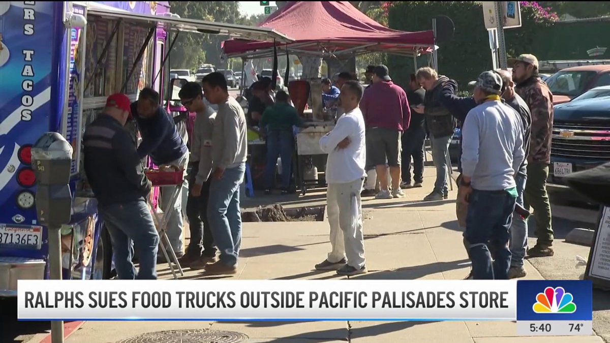 Ralphs sues food trucks outside Pacific Palisades store – NBC Los Angeles