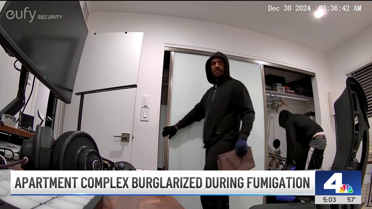 Santa Monica apartments burglarized during fumigation – NBC Los Angeles