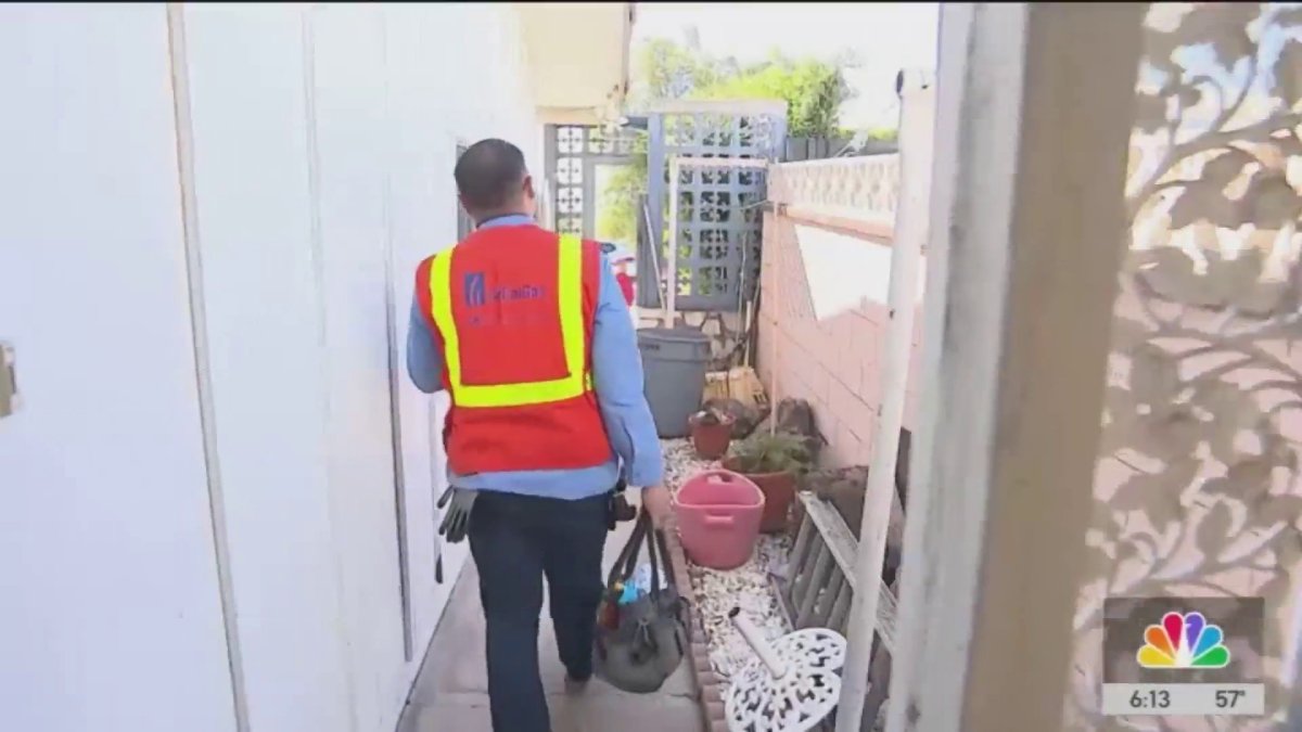 Ride along with SoCalGas as it restores power to homes that survived ...