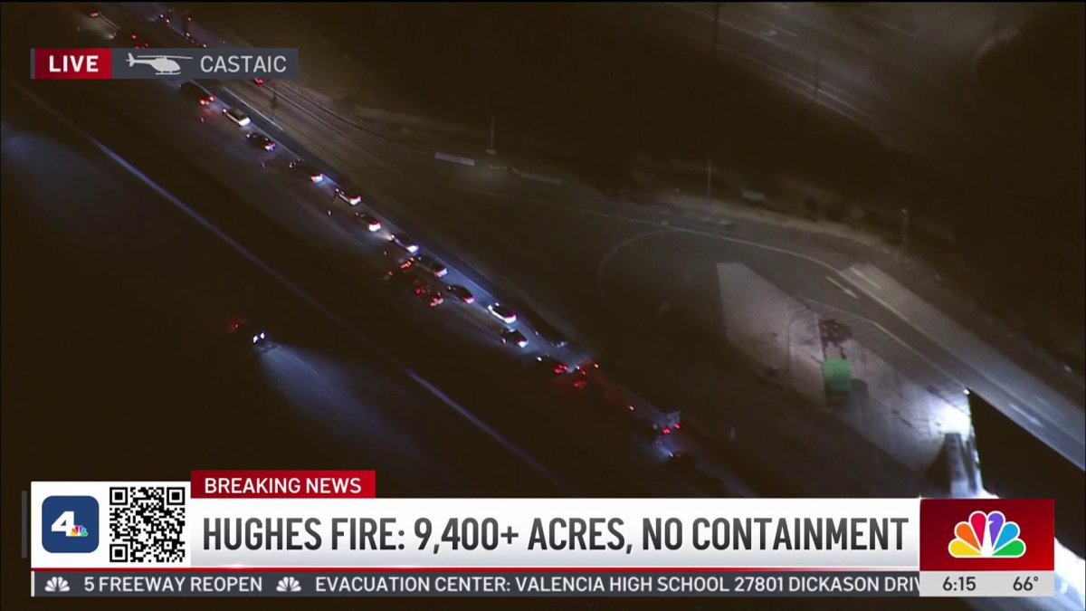 Northbound 5 Freeway in Castaic begins to reopen – NBC Los Angeles