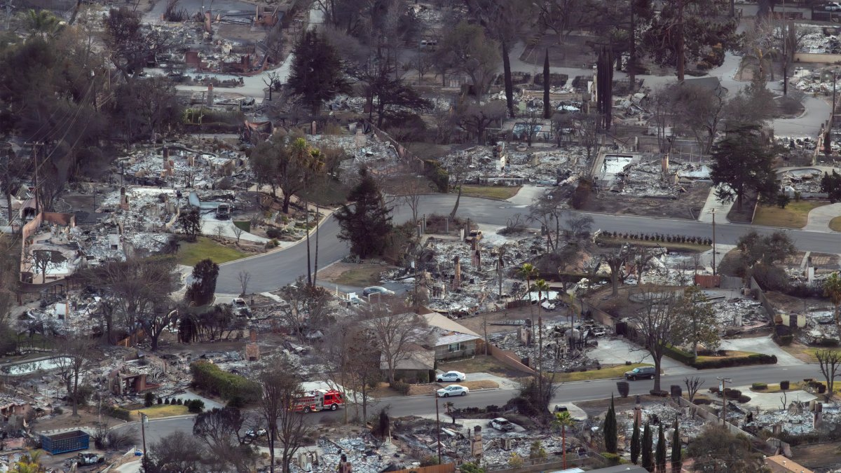 Eaton fire becomes second most destructive wildfire in California – NBC ...