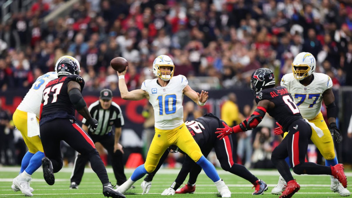 NFL Playoffs: Justin Herbert throws 4 interceptions as Chargers season ...