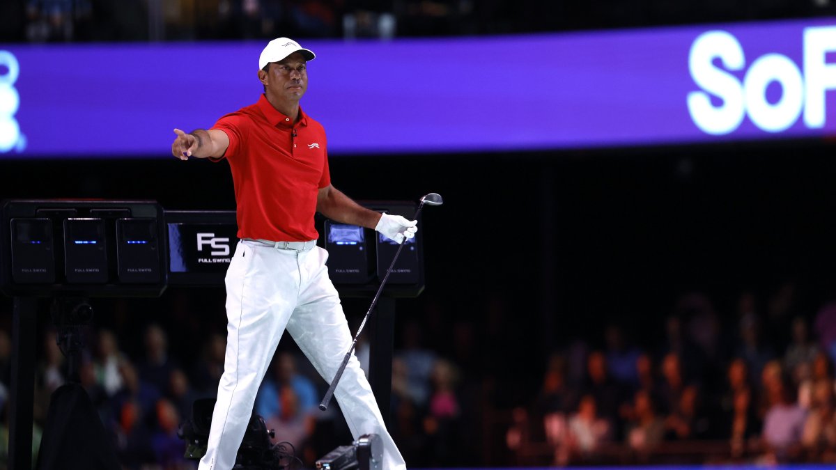Tiger Woods makes his TGL golf league debut – NBC Los Angeles