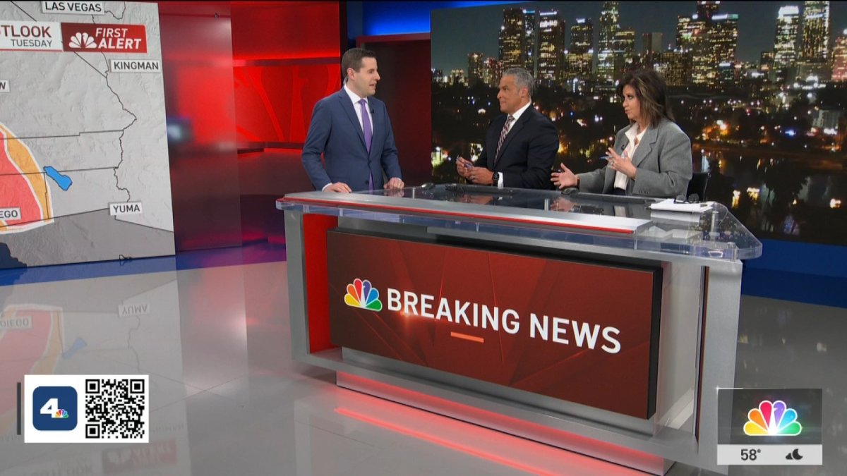 First Alert Forecast: Fire Danger for Tuesday – NBC Los Angeles