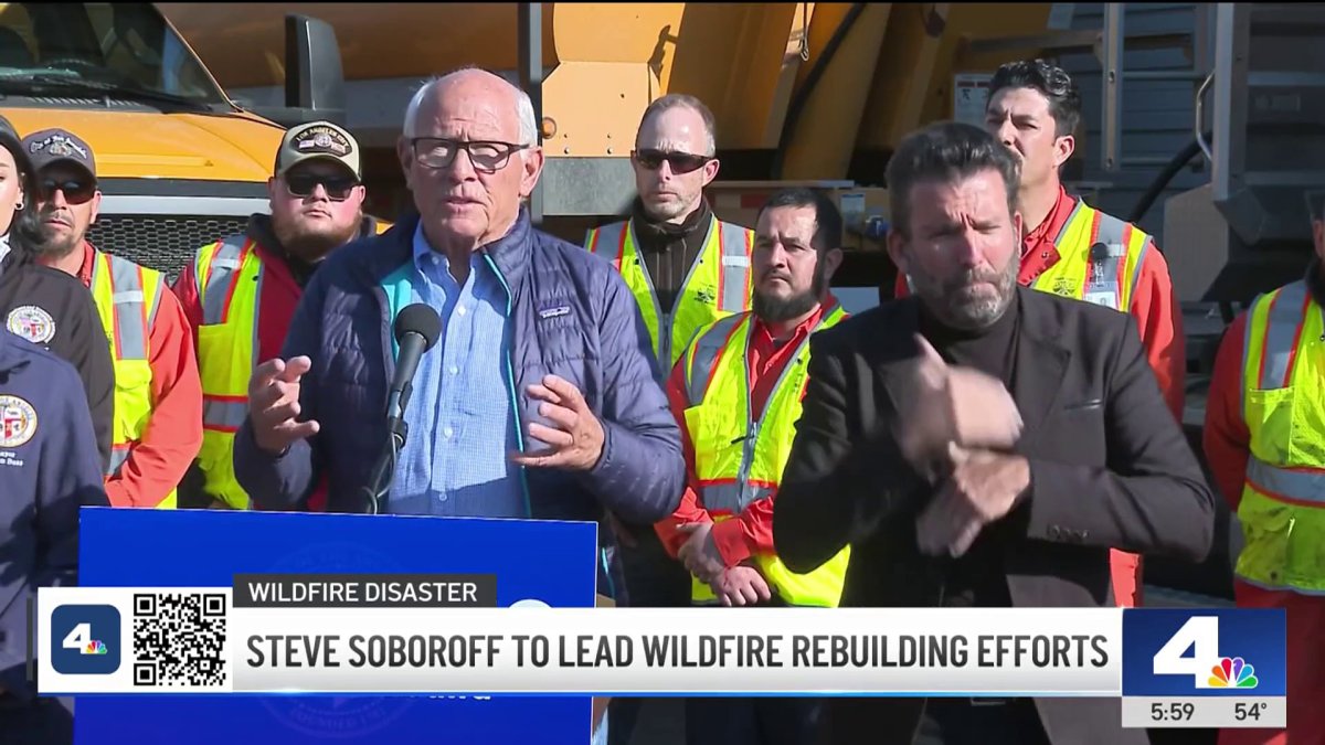 Steve Soboroff appointed to lead wildfire rebuilding efforts in LA ...