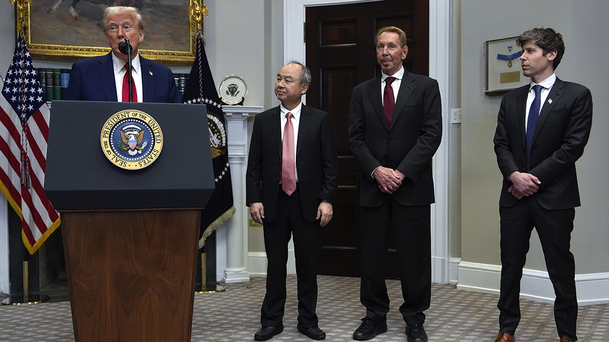 Trump highlights partnership investing $500 billion in AI – NBC Los Angeles