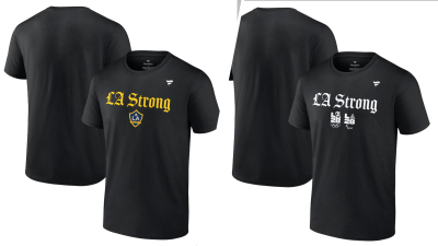 ‘LA Strong’ logo and shirts unveiled to help wildfire recovery – NBC ...