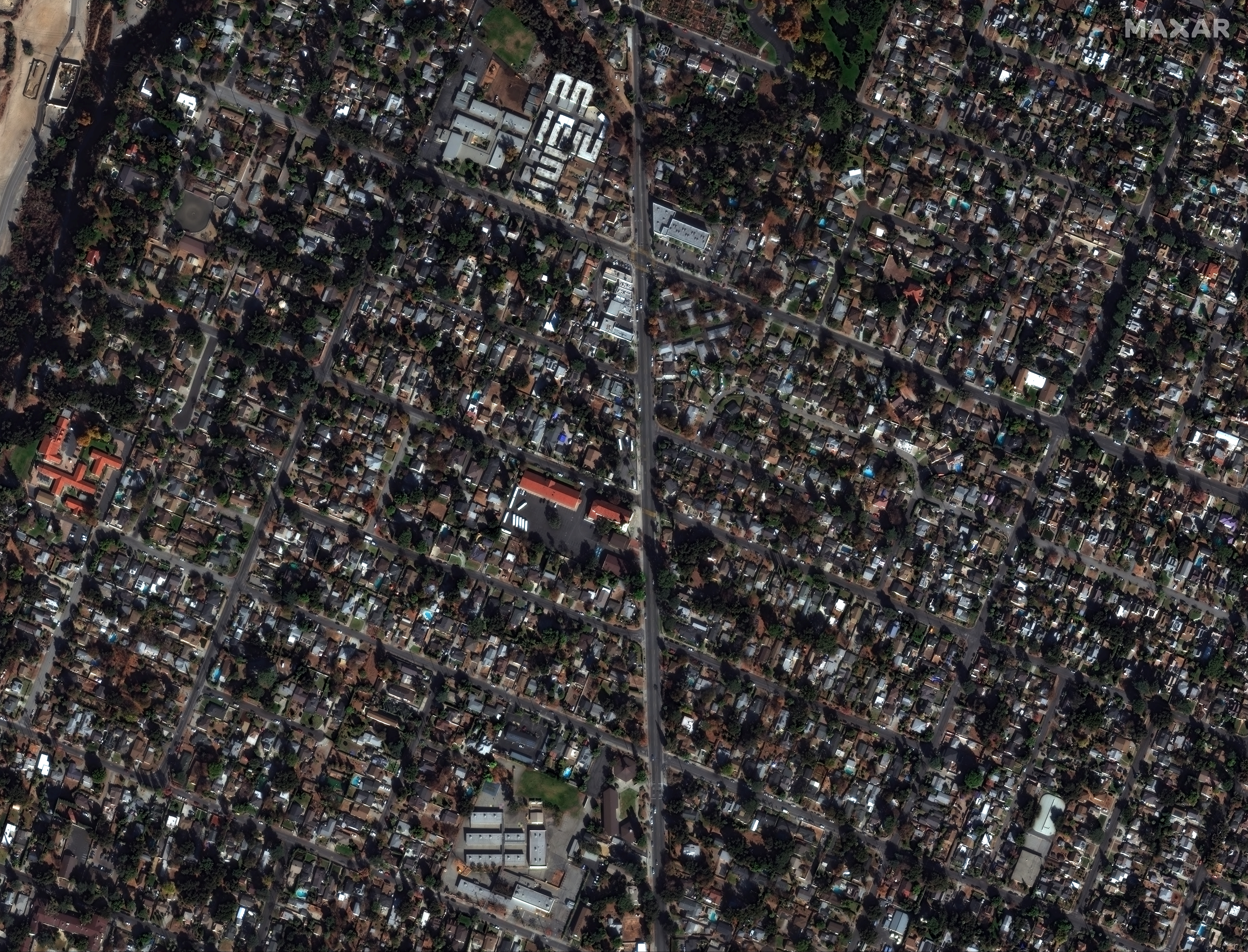 Satellite images show wildfires burning in Southern California – NBC ...