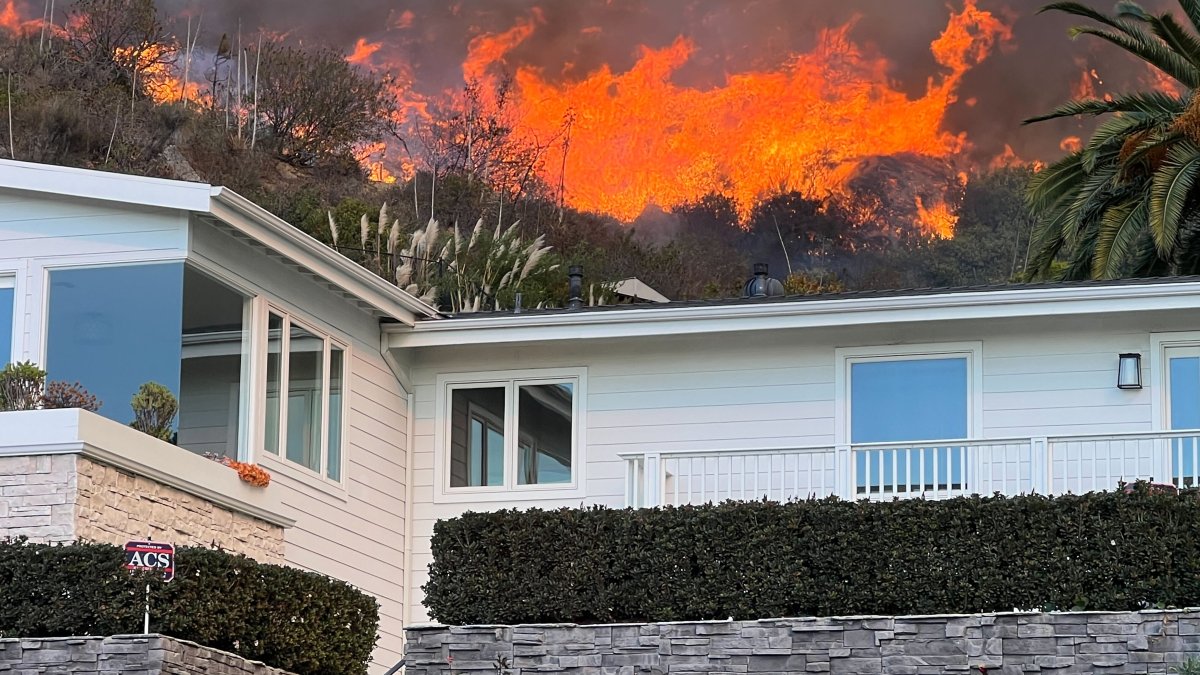 Where Is The Palisades Fire See A Map Of The La County Wildfire Nbc