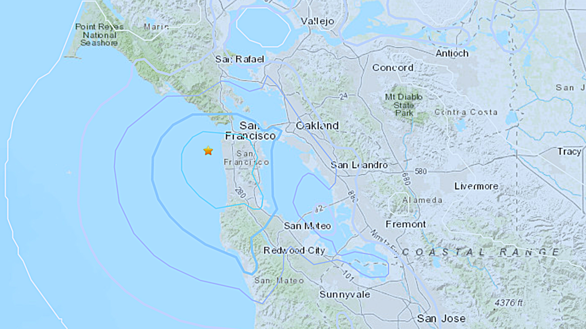 3.7 magnitude earthquake strikes in San Francisco – NBC Los Angeles