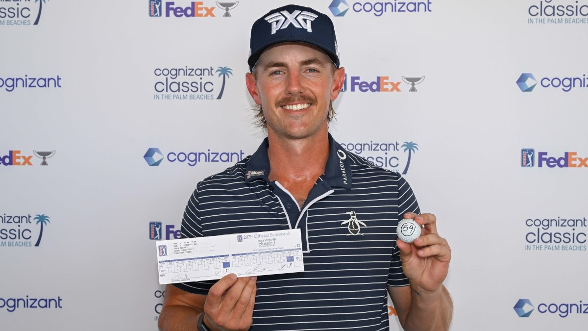 Jake Knapp shoots a 59 at the Cognizant Classic first round – NBC Los ...