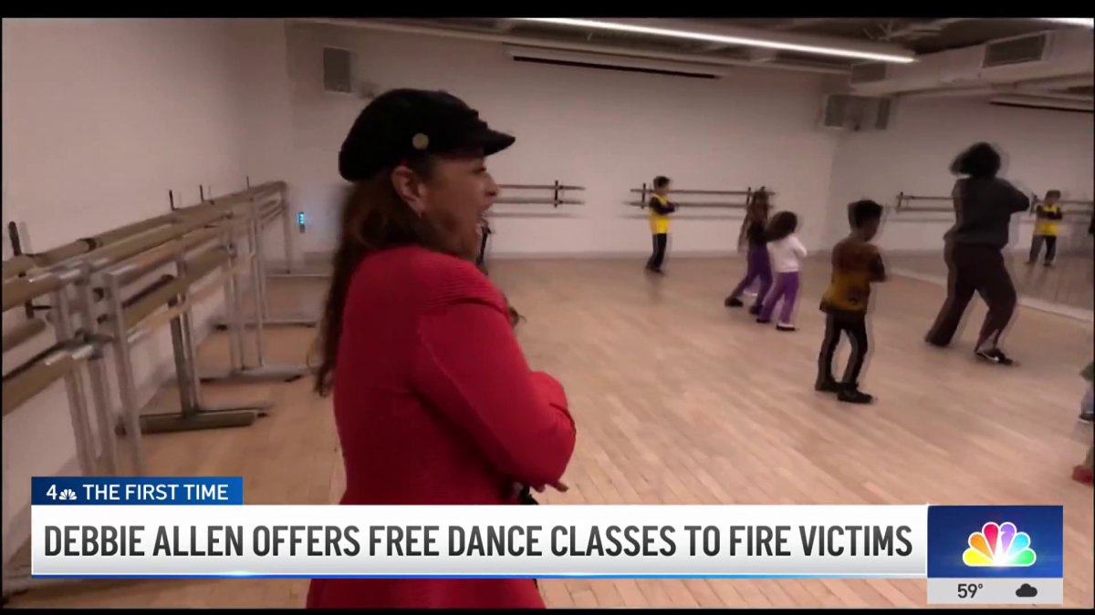 Debbie Allen offers free dance classes to those impacted by LA wildfires – NBC Los Angeles