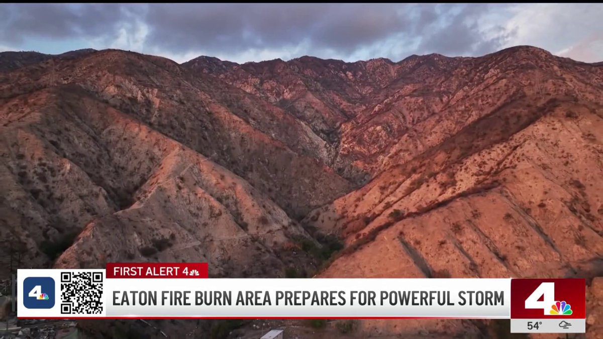 Eaton Fire burn area on high alert ahead of powerful storm – NBC Los ...
