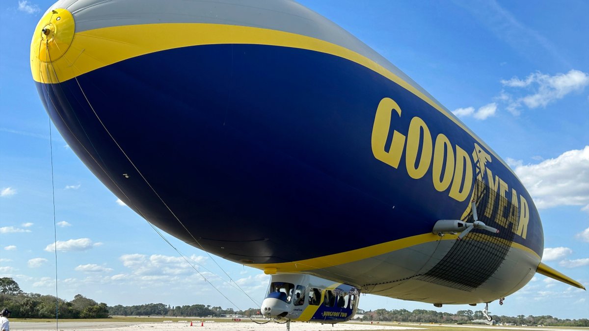 Goodyear Blimp still thriving at 100 – NBC Los Angeles