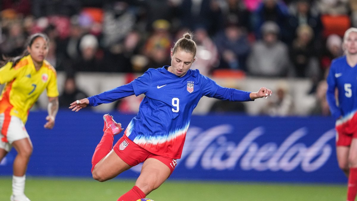 USWNT tops Colombia 2-0 to open SheBelieves Cup – NBC Los Angeles