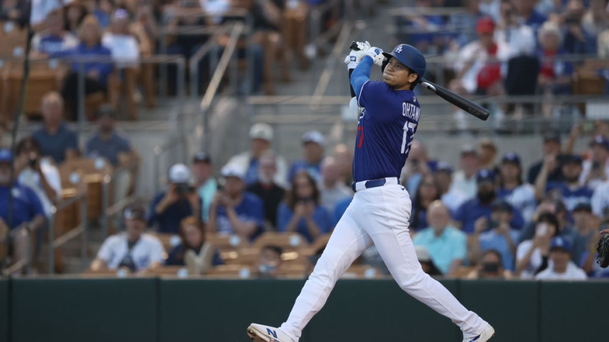 Watch: Shohei Ohtani homers in first spring training at-bat of 2025 ...