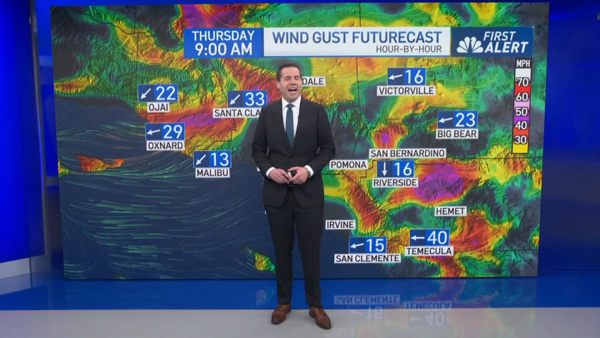 First Alert Forecast: End of Week Cool Down – NBC Los Angeles