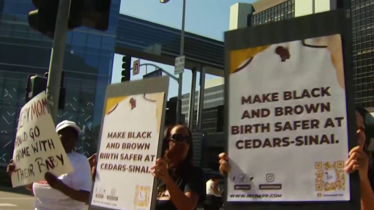 Demonstrators protest outside of Cedars-Sinai, demand equitable ...