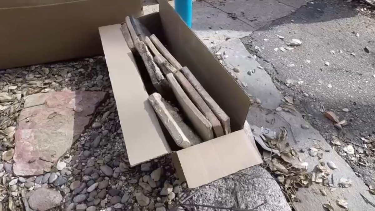 Altadena preserves historic fireplace tiles found in Eaton Fire ashes ...