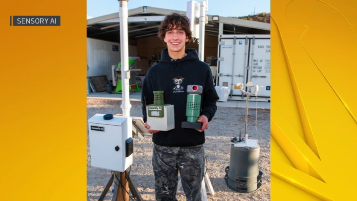OC teen creates network of sensors to detect wildfires – NBC Los Angeles