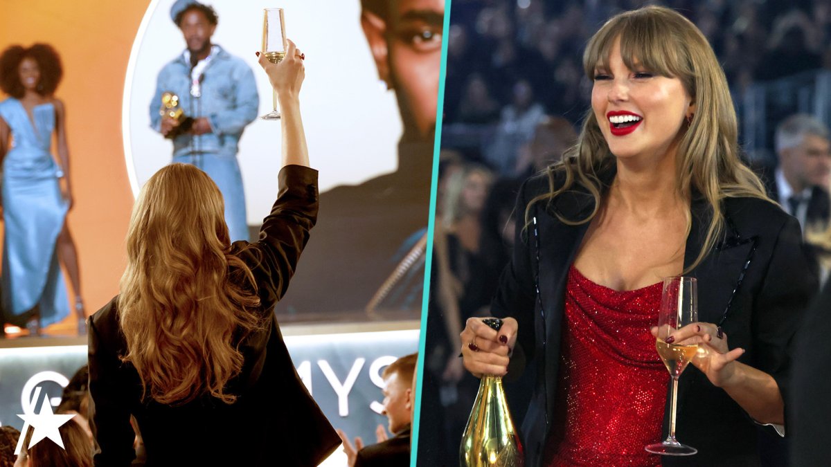 Inside Taylor Swift’s epic Grammys night dancing, toasting ...