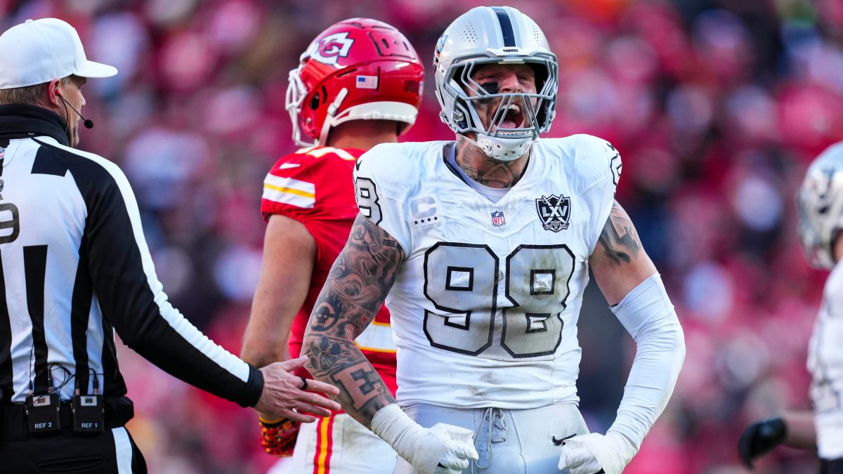 Raiders’ Maxx Crobsy signs record-breaking contract extension – NBC Los ...