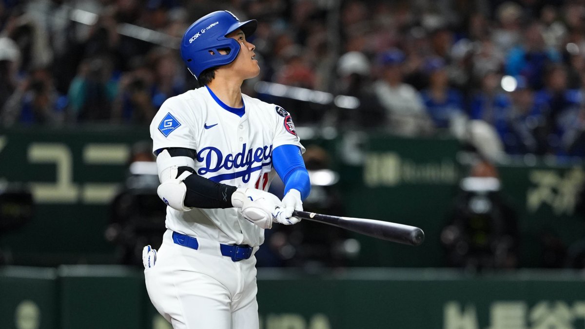 Dodgers star Shohei Ohtani hits first home run of the season – NBC Los Angeles